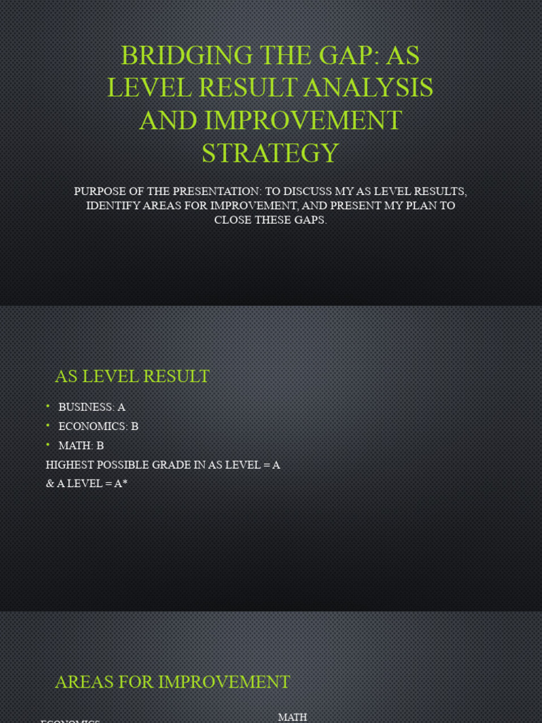 Bridging The Gap | PDF | Evaluation | Economics