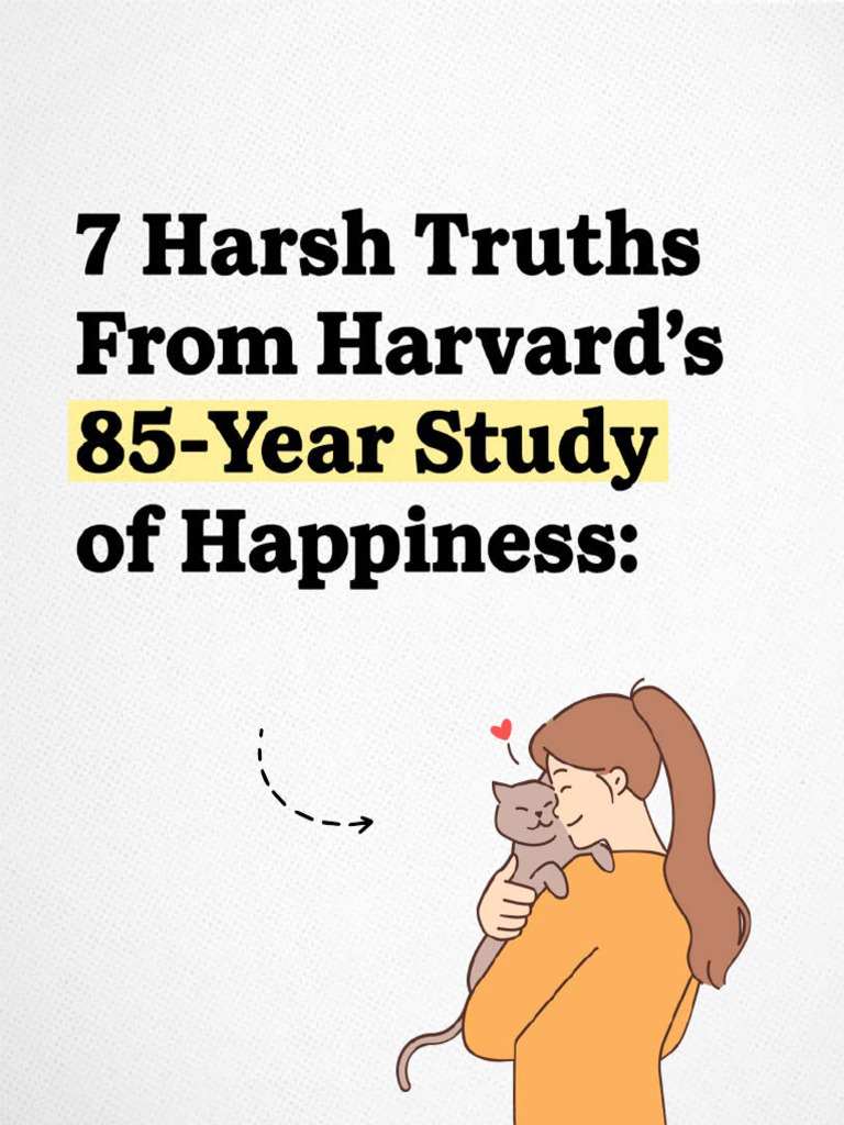 Insights from the Harvard Happiness Study | PDF