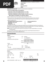 Chiropractor Excuse Note Template | PDF