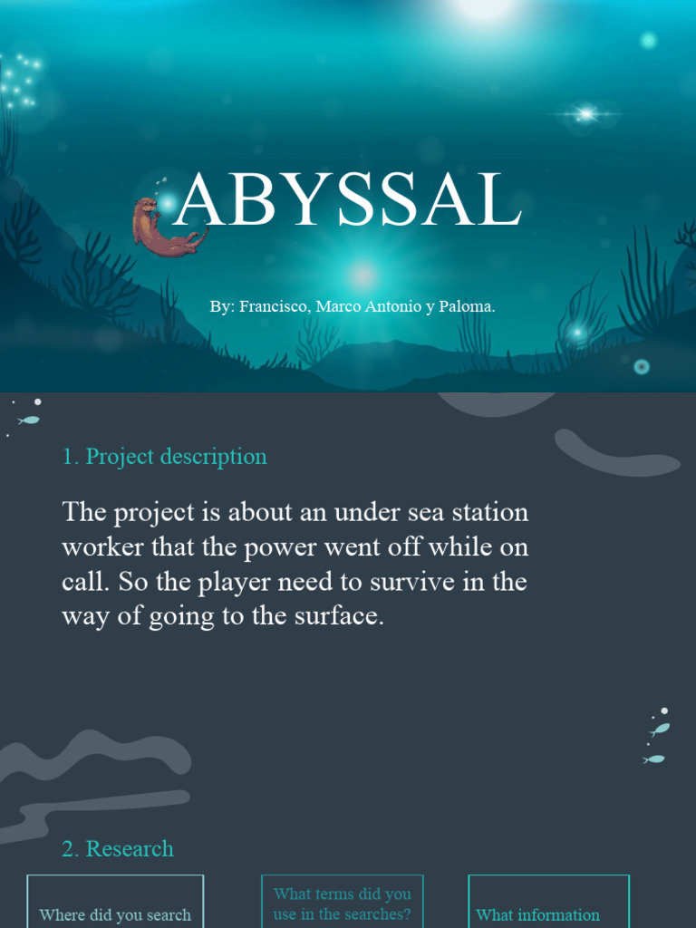 Abyssal Videogame | PDF | Gaming | Video Game Design