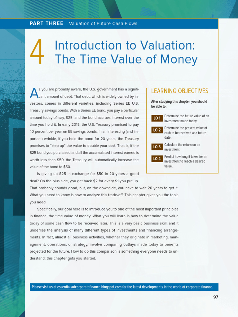 Time Value of Money | Download Free PDF | Present Value | Discounting