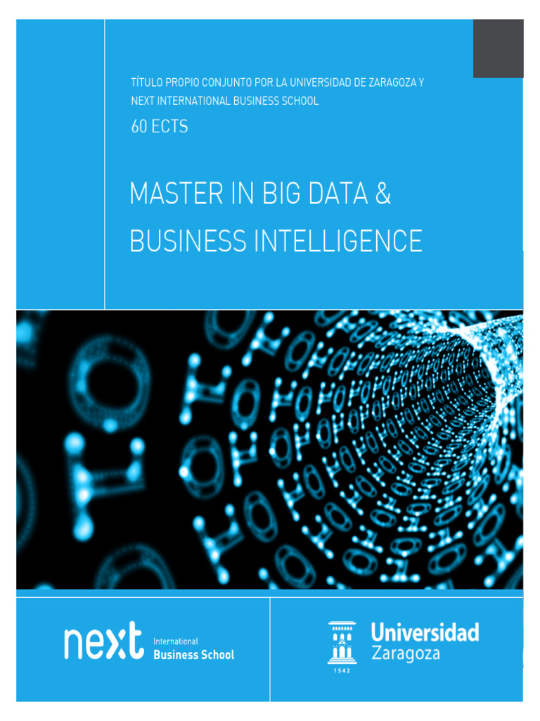 Dossier Master in Big Data & Business Intelligence | PDF | Big Data | La seguridad informática