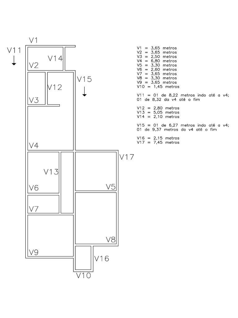 Mapa Viga Baldrame | PDF
