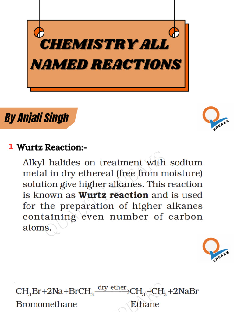 Organic All Named RXN | PDF