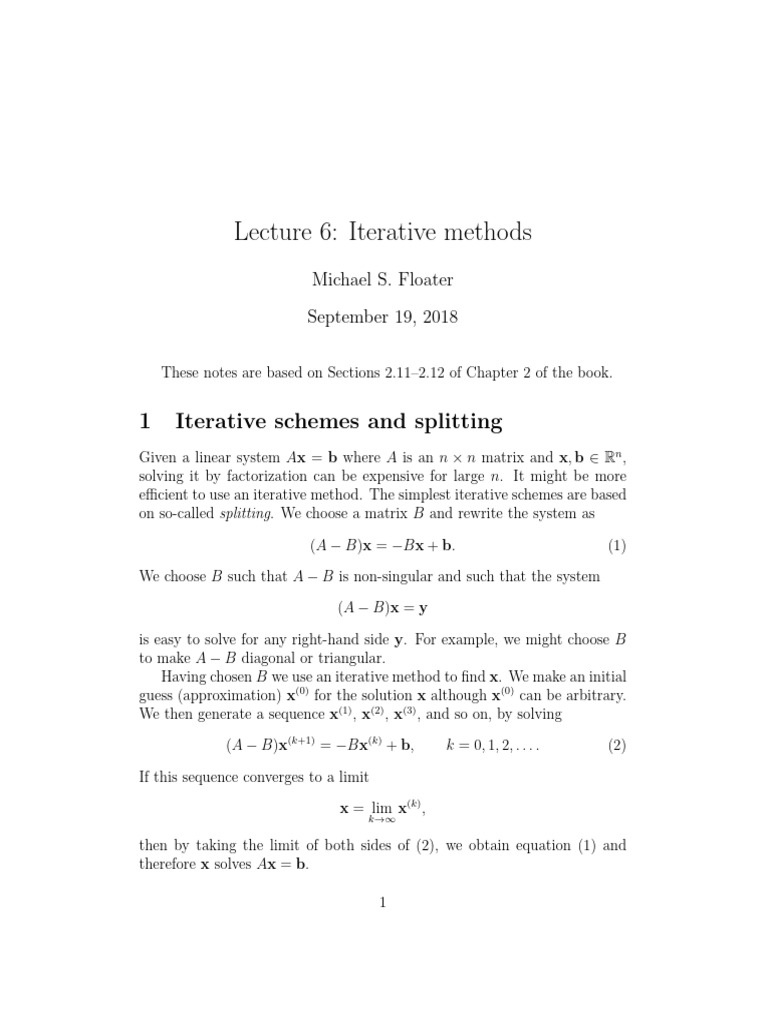 Gauss Jacobi Proof | PDF | Matrix (Mathematics) | Algorithms Gauss Jacobi Proof | PDF | Matrix (Mathematics) | Algorithms