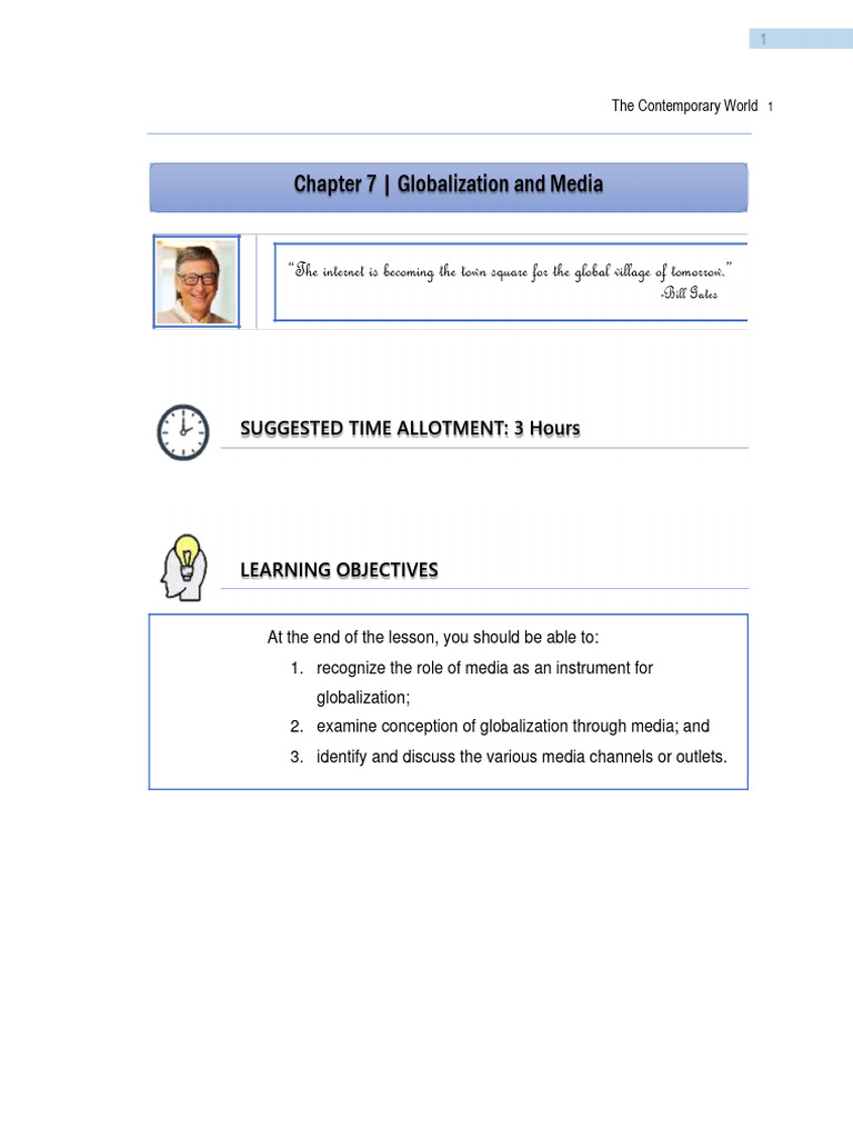 Chapter 7 | PDF | Performing Arts | Mass Media