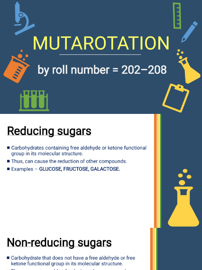 Mutarotation Final | PDF