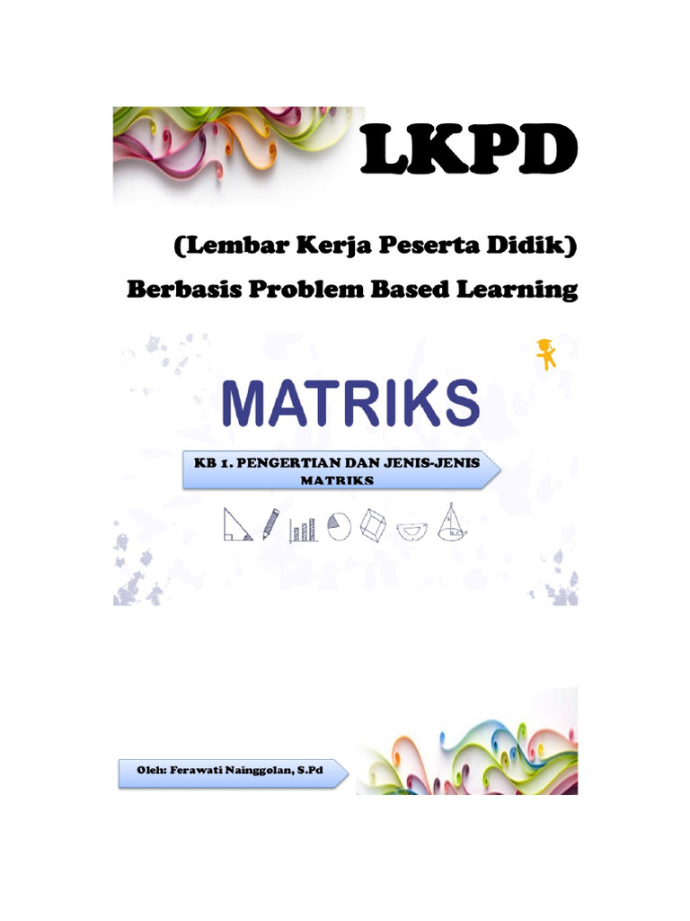 LKPD Matriks Kelas XI SMK | PDF