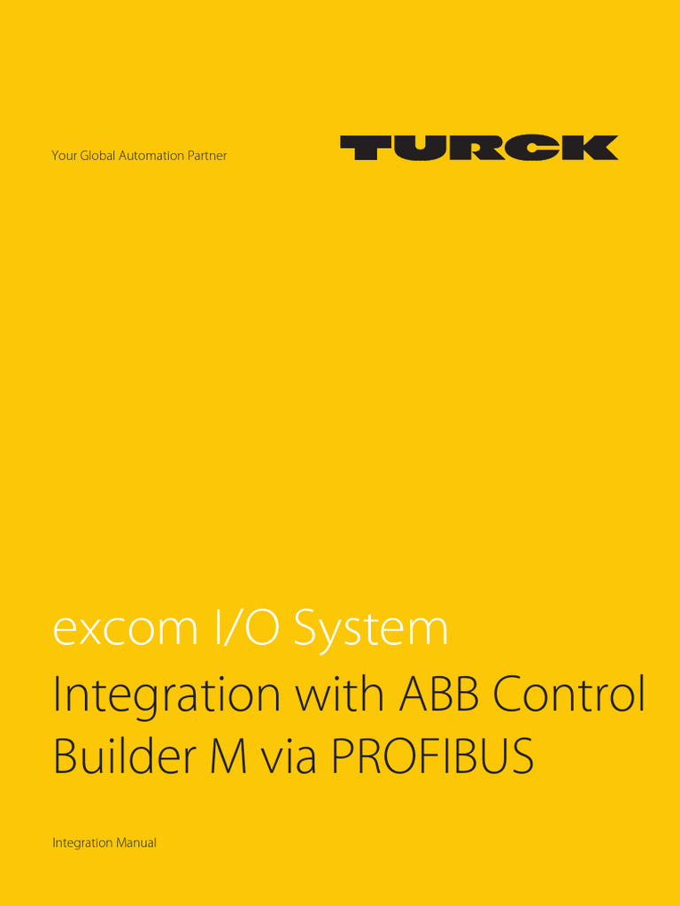 Excom I/O System: Integration With ABB Control Builder M Via PROFIBUS | PDF | Input/Output ...