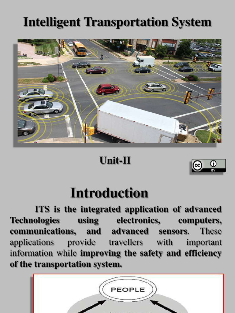 Intelligent Transportation System: Unit-II | PDF | Traffic | Land Transport