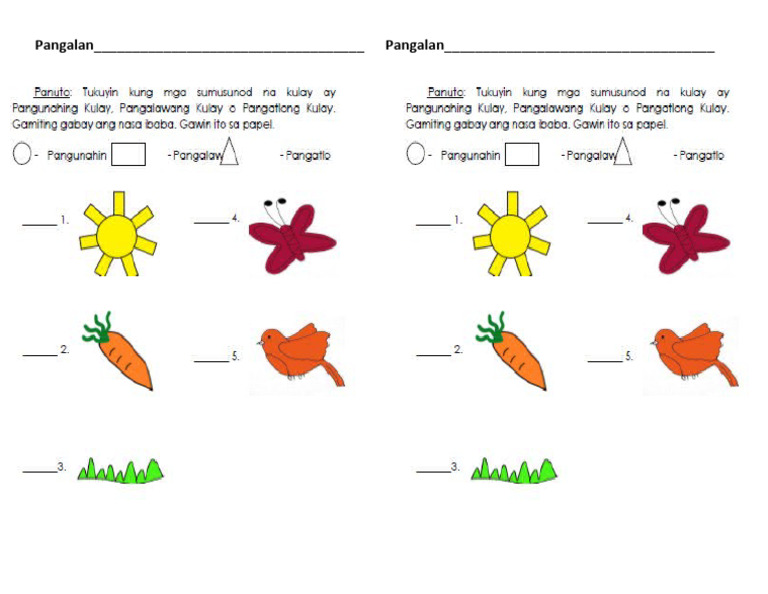Color Wheel Exam | PDF