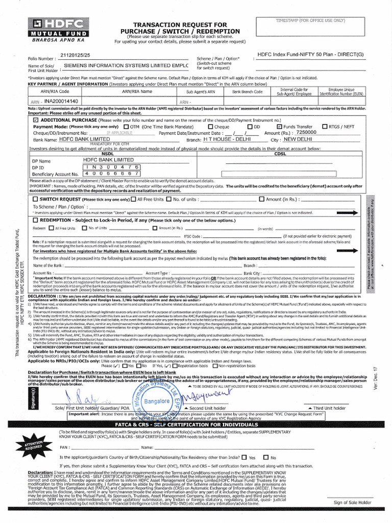 HDFC | PDF | Cheque | Economies