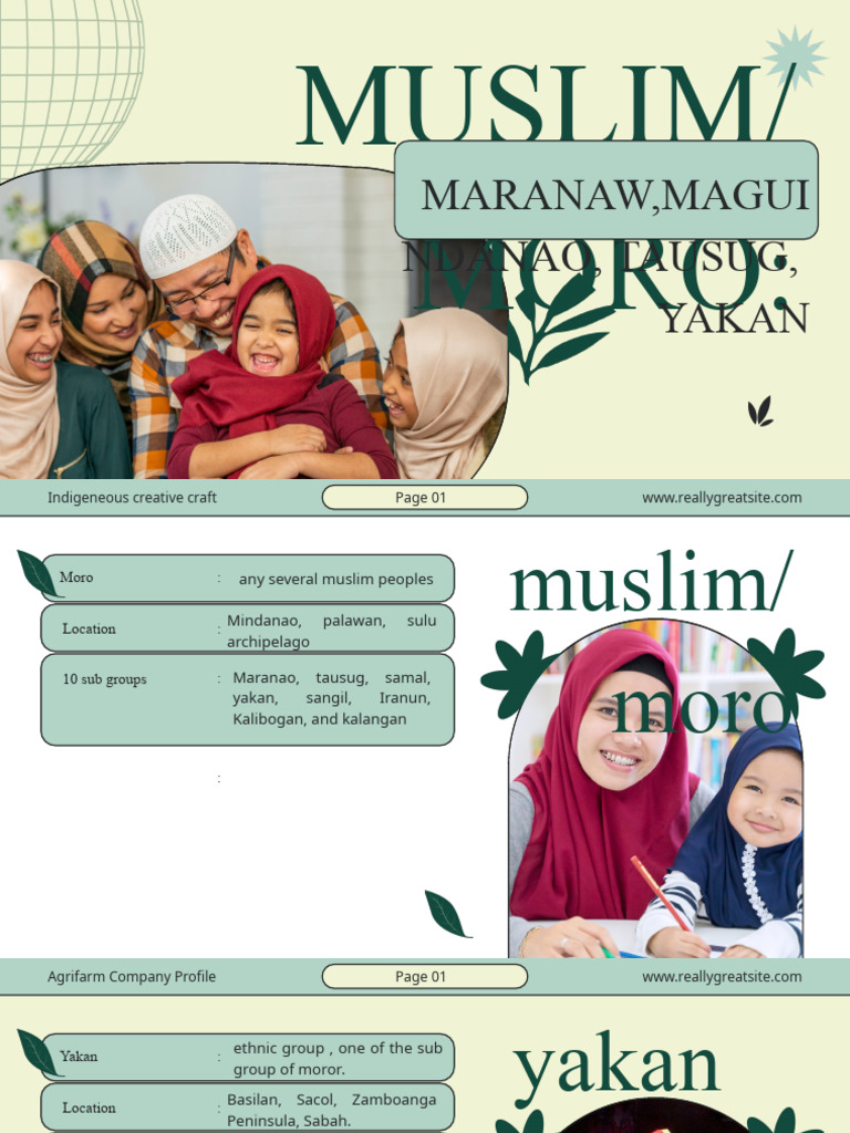 Muslim | PDF | Ethnicity | Ethnic Groups