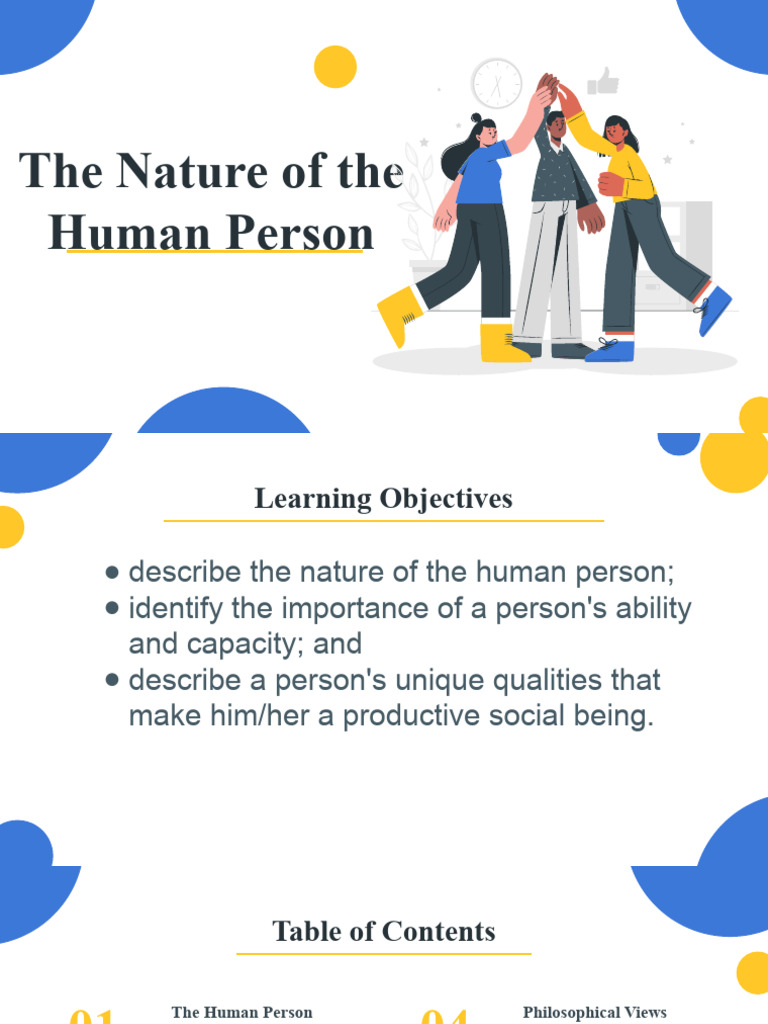 Understanding the Human Person | PDF | Soul | Psychology