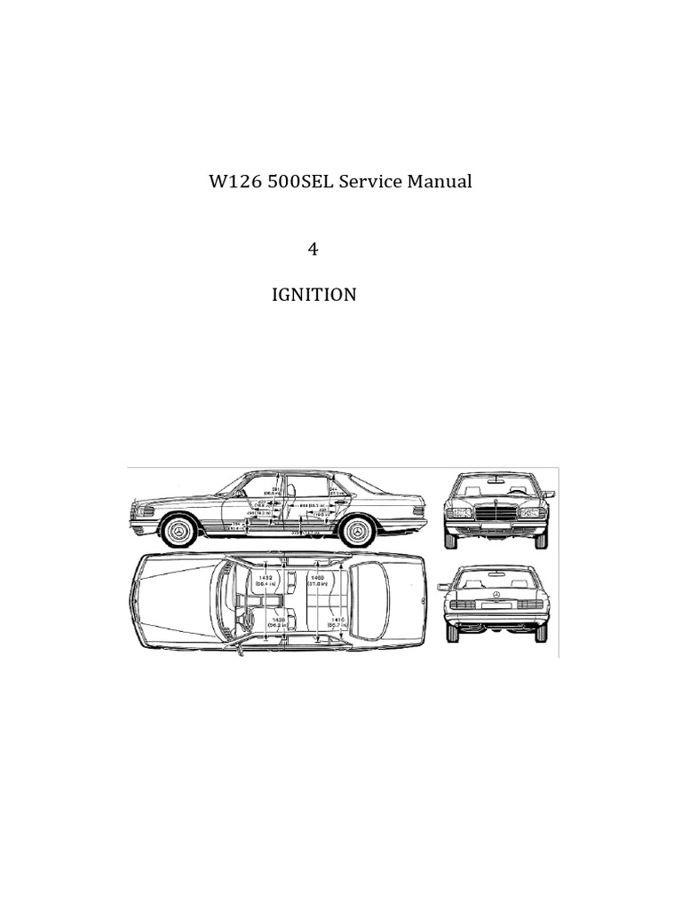 W126 - Engine M117 4 Ignition | PDF | Home & Garden | Technology ...