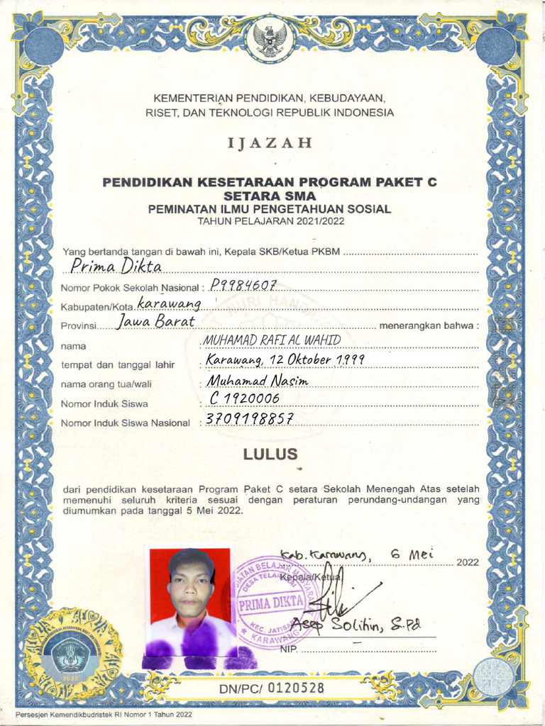 Ijazah Rafi | PDF