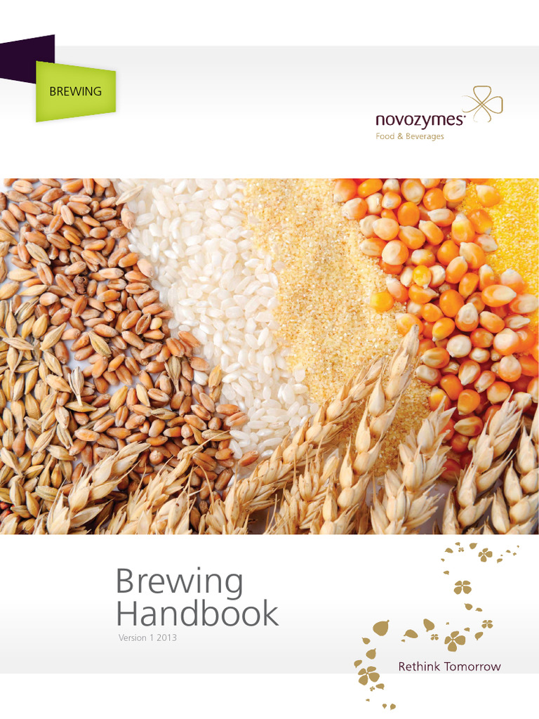 Novozymes Brewing Handbook | PDF | Brewing | Malt