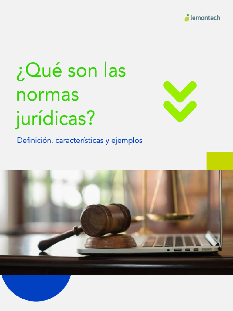 Qué Son Las Normas Jurídicas. Definición, Características y Ejemplos ...