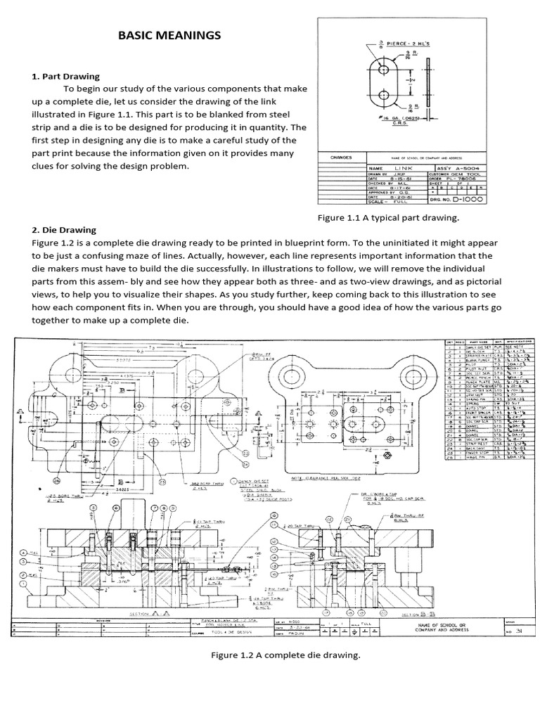 Topic 2.1-Basic Meanings | PDF | Rolling (Metalworking) | Drawing