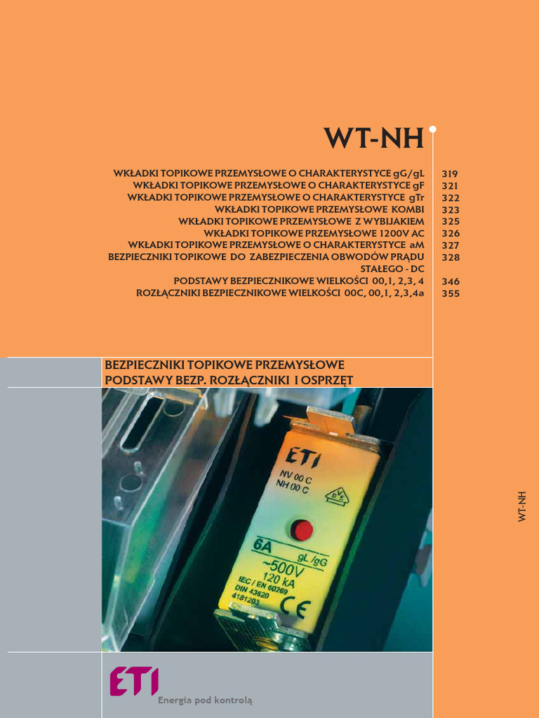 Bezpieczniki NH GG GF | PDF