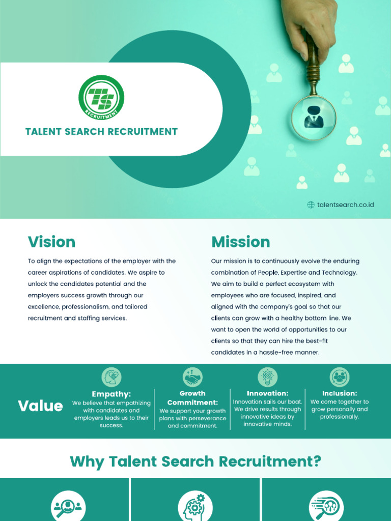Talent Search Recruitment - Company Profile | PDF