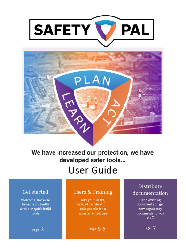 Safety PAL User Guide Overview | PDF | Menu (Computing) | Icon (Computing)