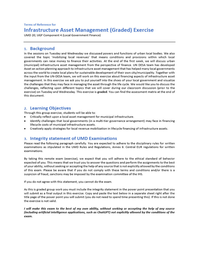 IAM Assignment ToR 26.10.23 | PDF | Life Cycle Assessment | Qualitative Research