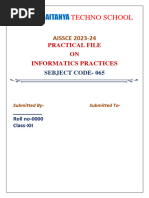 Ip Project 2024-25 | PDF | Databases | My Sql