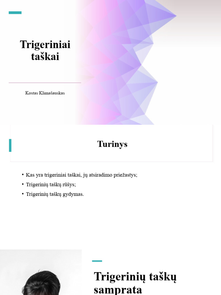 Trigeriniai Taškai | PDF