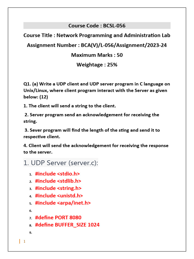 BCSL056 | PDF | Information Technology | Network Protocols