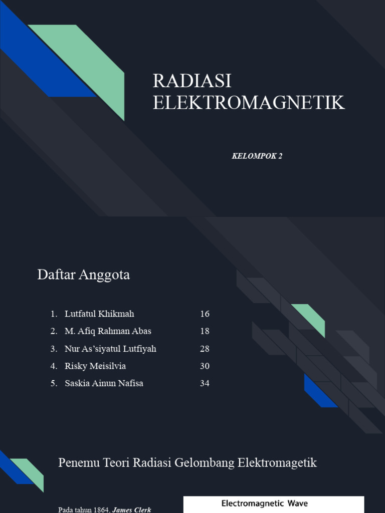 Pengertian dan Sifat Radiasi Elektromagnetik | PDF | Sains & Matematika