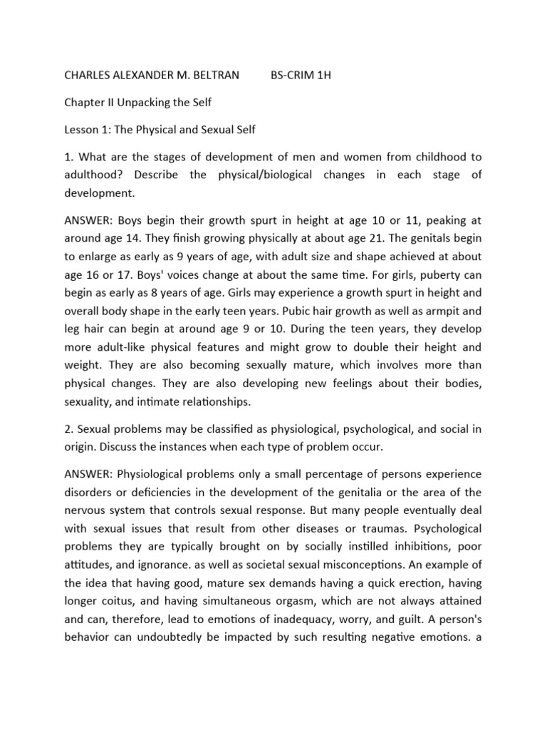 Charles-Alexander - Beltran-Understanding-The-Self-Activity-2 | PDF ...