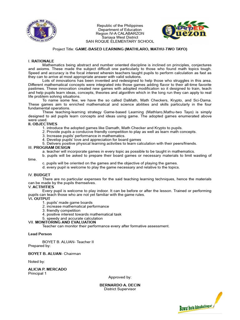 GAMIFICATION | PDF | Mathematics | Teachers