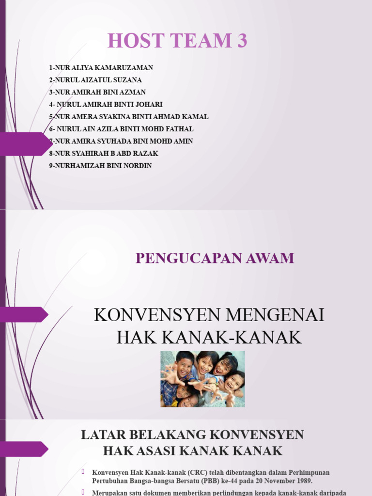 Host Team 3 | PDF