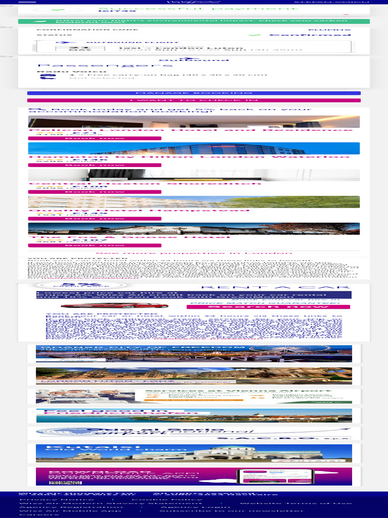 Successful Booking | PDF