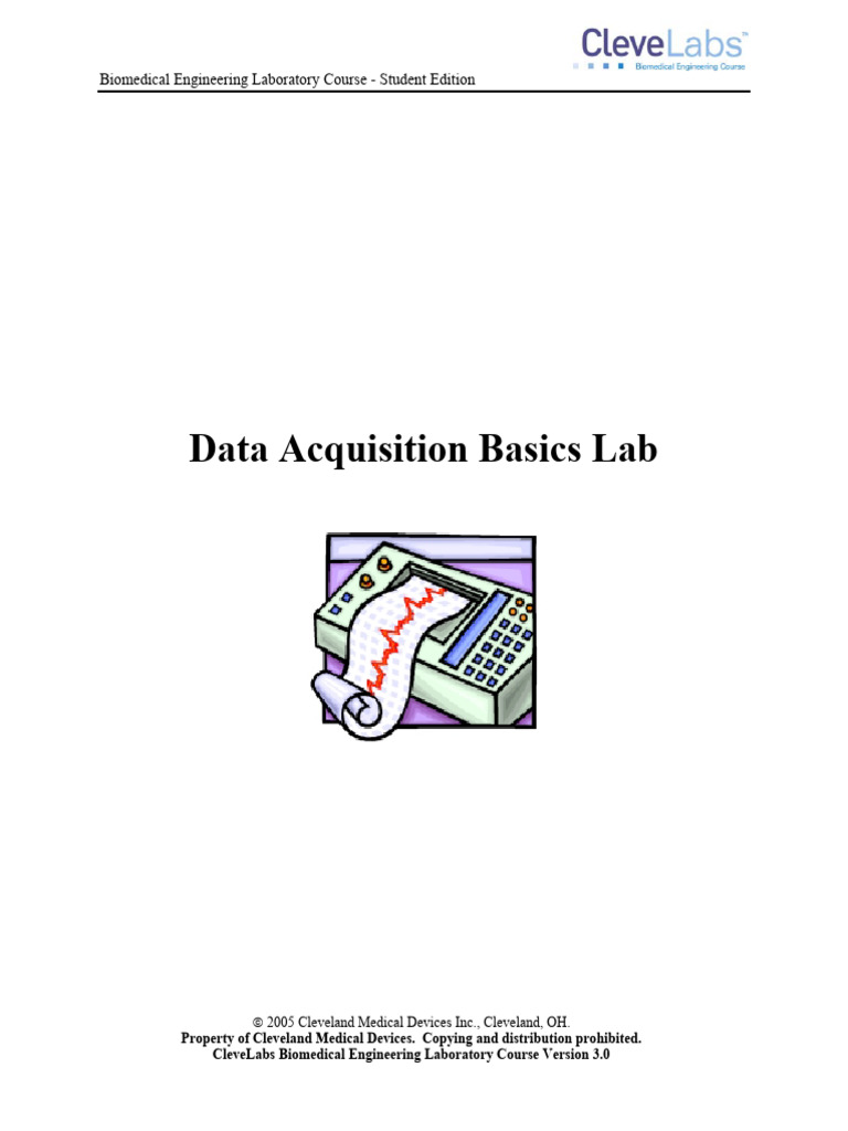 Biomedical Engineering Lab Course Guide | PDF