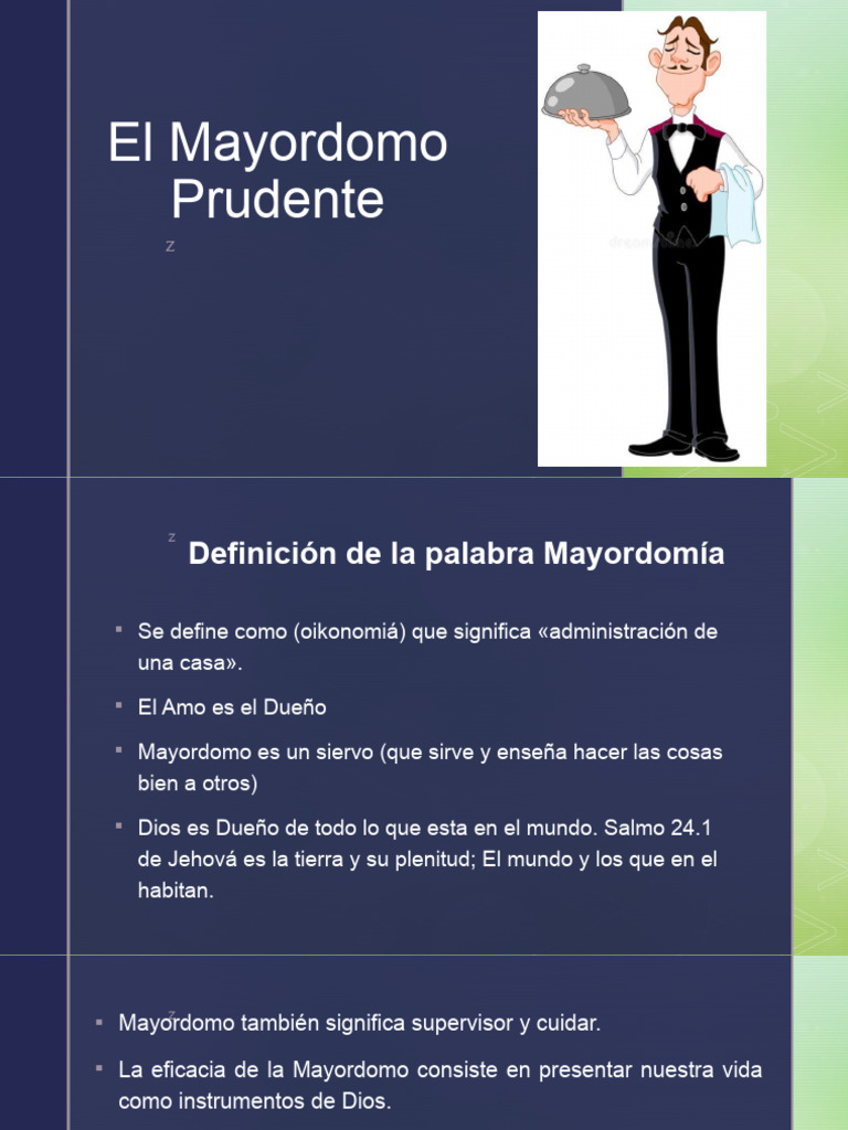 Características del Mayordomo Fiel | PDF | Amor