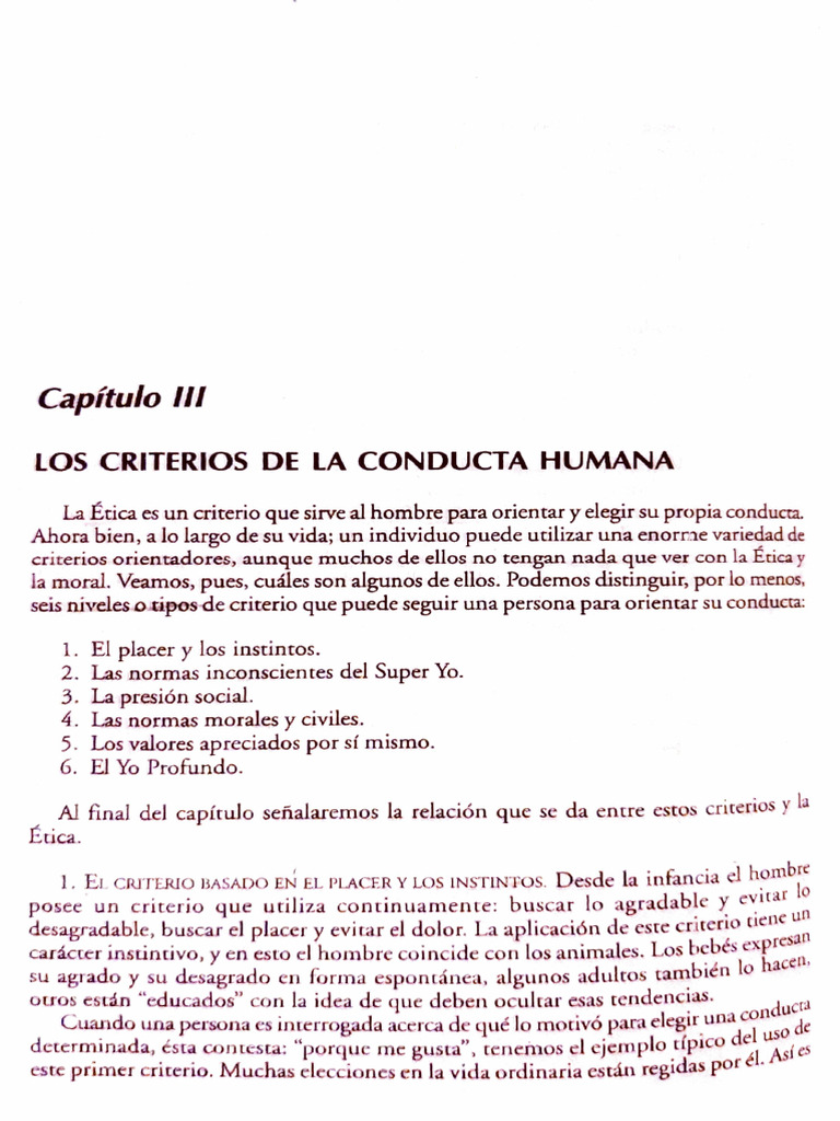 Capítulo 3, Introducción A La Ética | PDF | Placer | Moralidad
