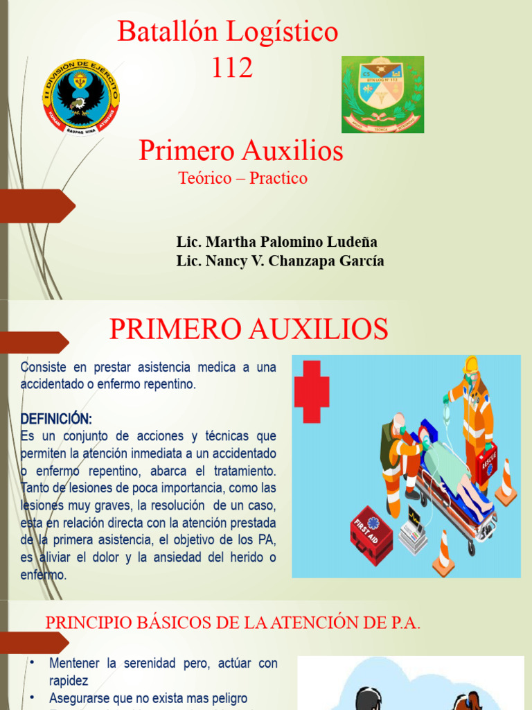 Primeros Auxilios | PDF | Herida | Hueso