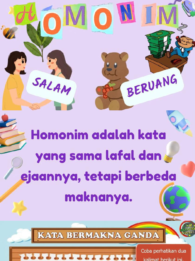 Bindo - BAB 2 Homonim | PDF