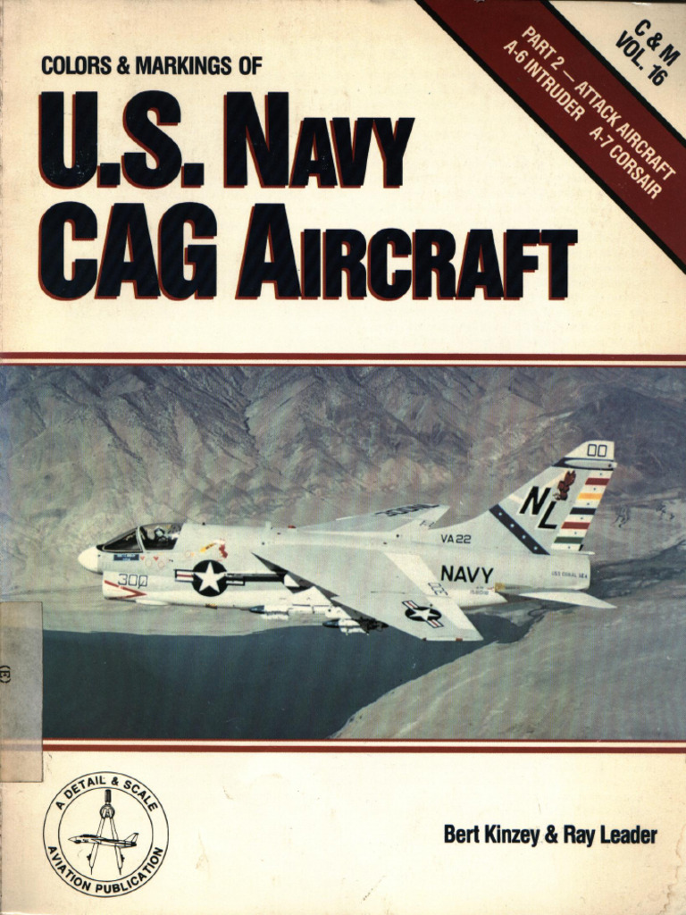 Colors & Markings 16 - US Navy CAG Aircraft PT2 Attack (Airlife, C&M-16 ...