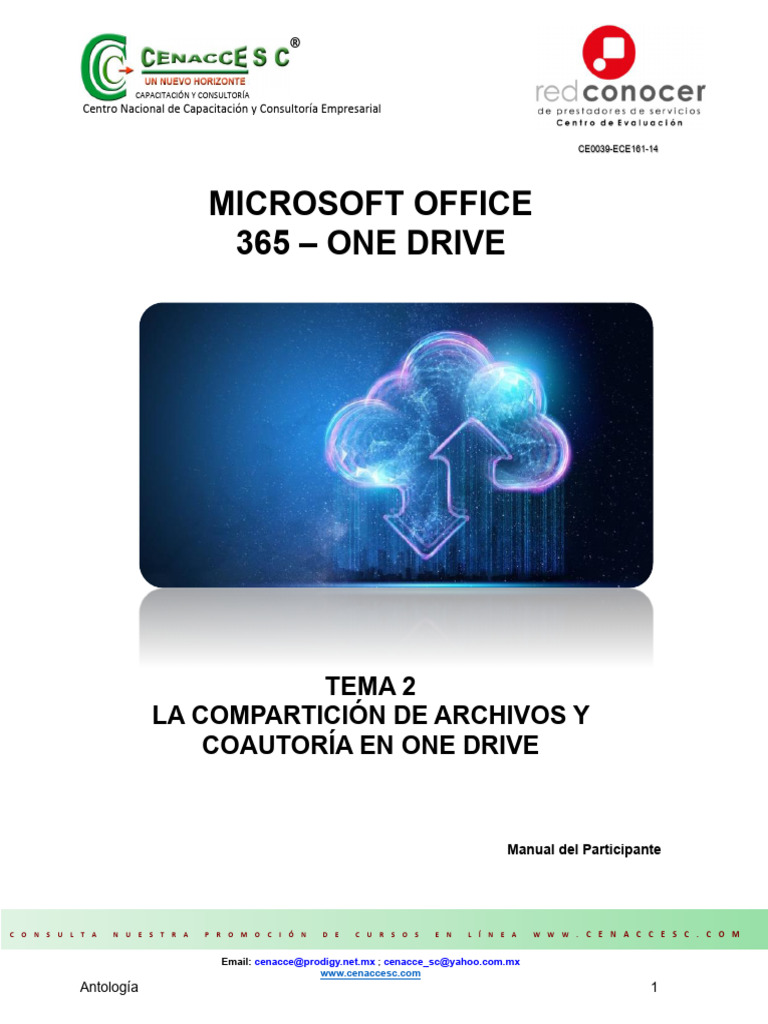 Antología Tema 2 One Drive | PDF | Microsoft Office | Microsoft Word