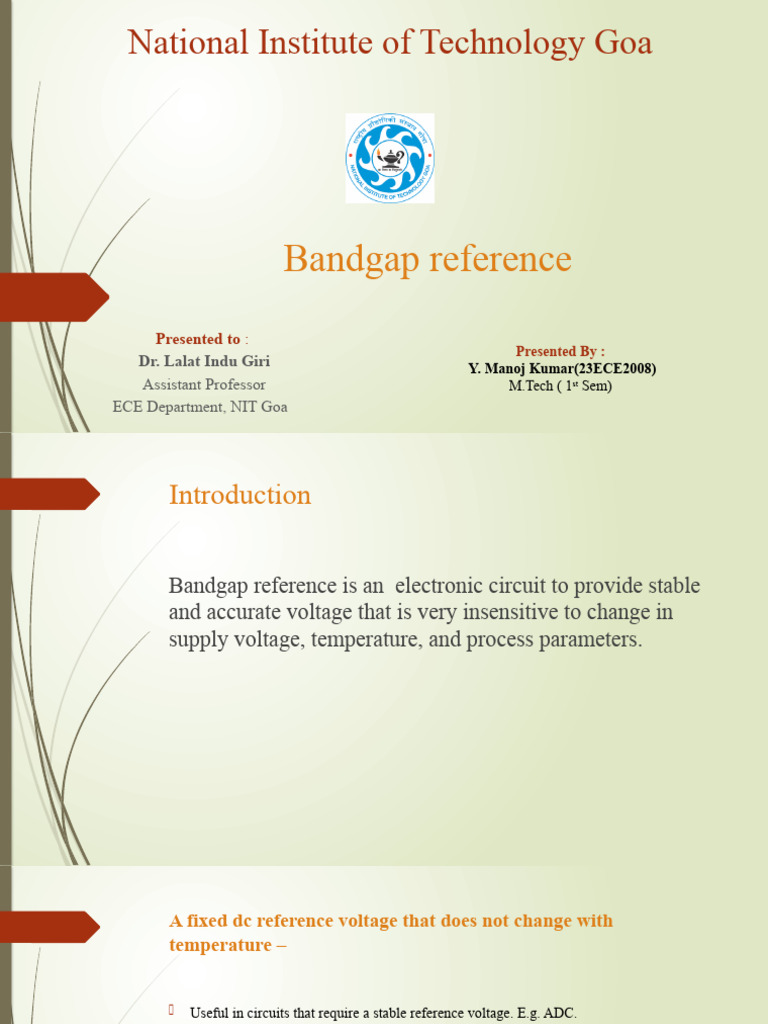 Bandgap Reference | PDF