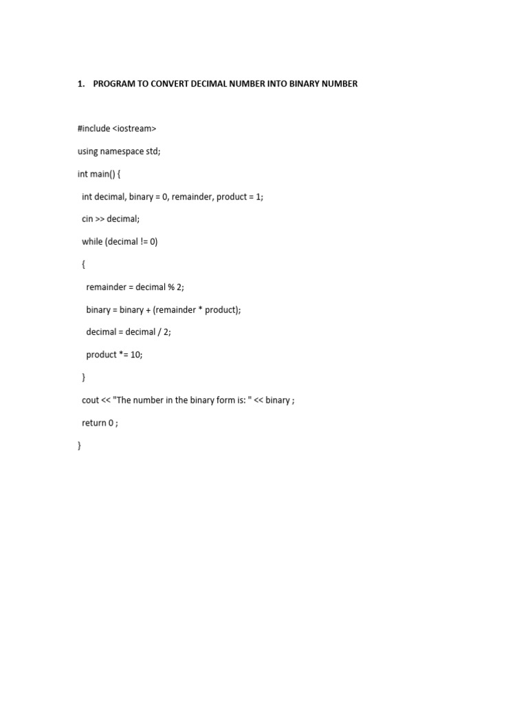 C Programs Pdf Namespace Computer Engineering