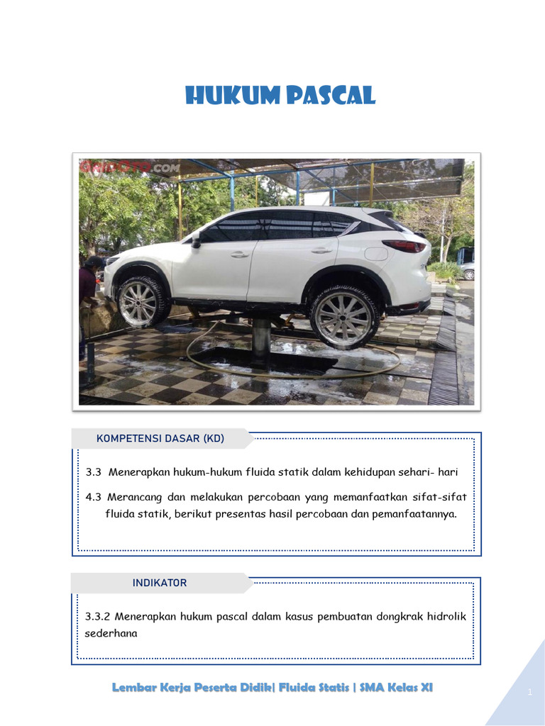 LKPD Hukum Pascal | PDF