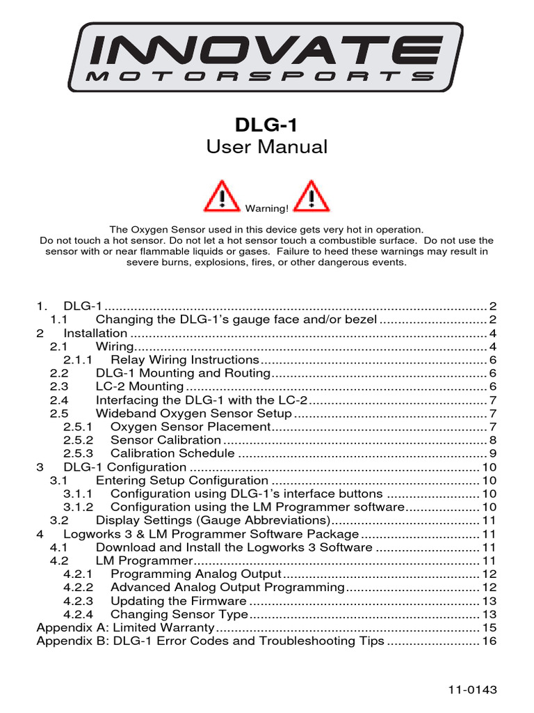 DLG-1 User Manual and Installation Guide | PDF | Electromagnetic ...