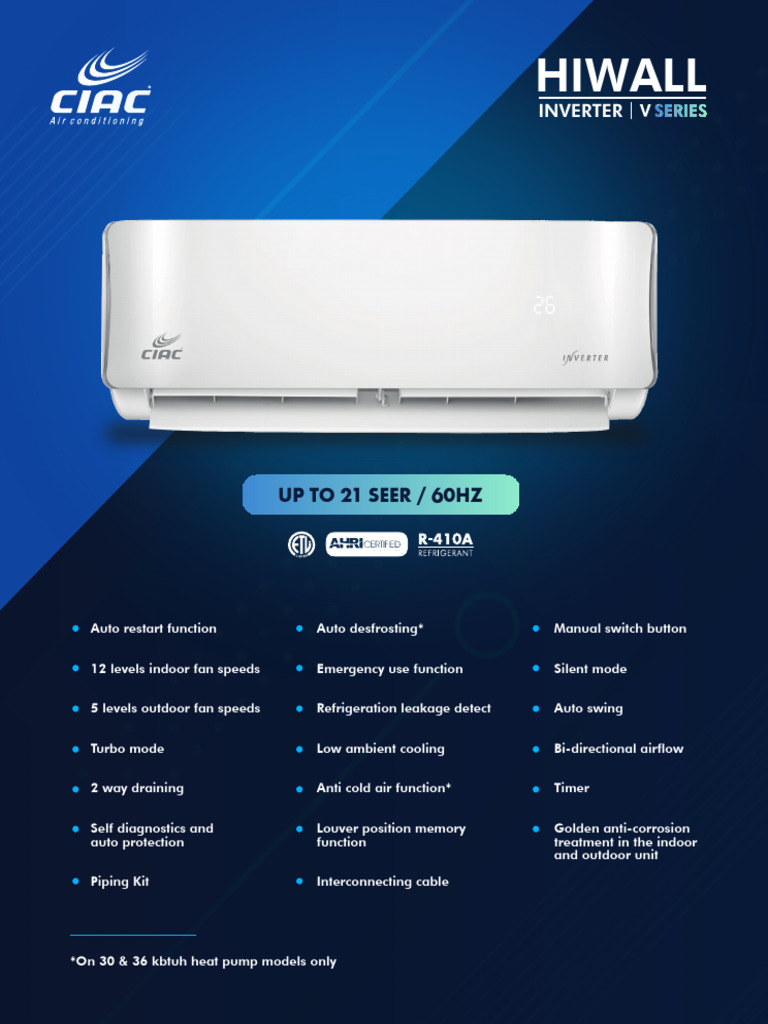 Ciac Minisplit | Download Free PDF | Equipment | Electricity