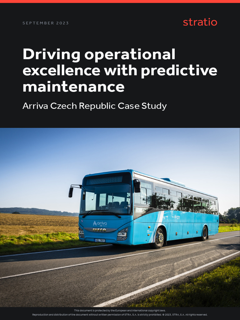 Arriva Case Study 2023 - ENG-FINAL | PDF | Reliability Engineering ...