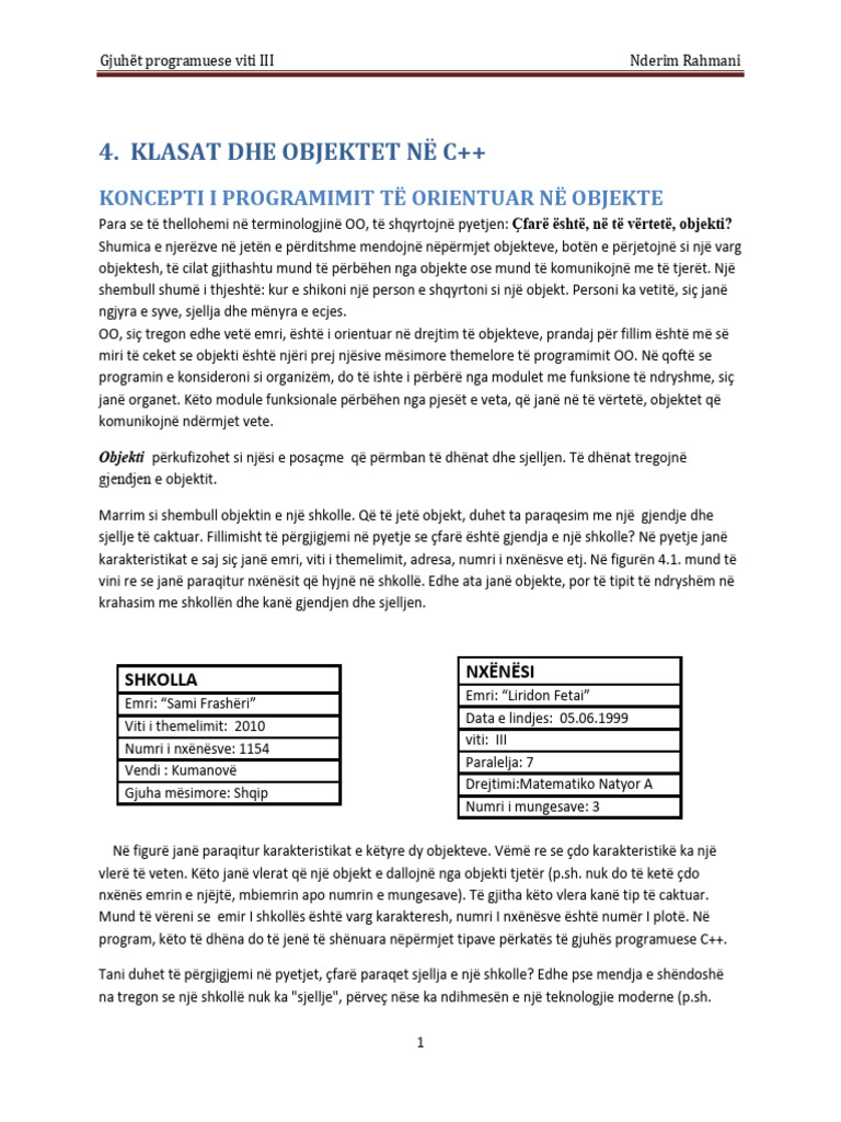 Skripta Viti III PJesa4OOPStr | PDF