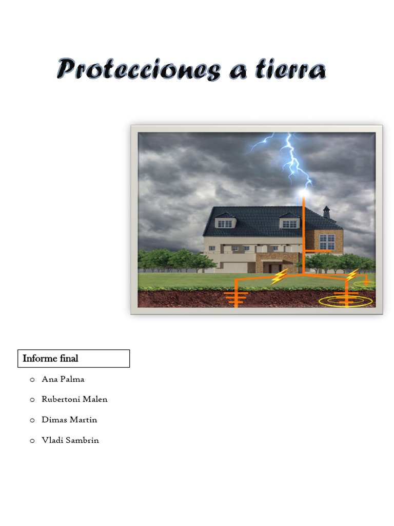 Importancia de la Puesta a Tierra | PDF | Ingenieria Eléctrica ...